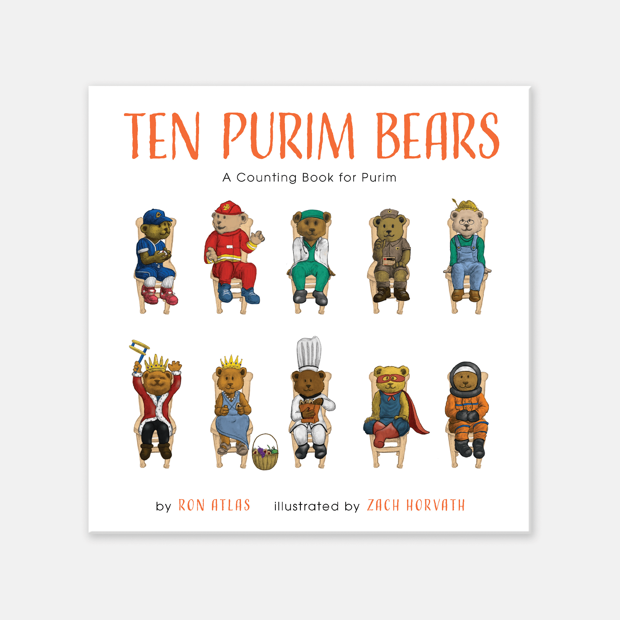 Ten Purim Bears – The Collective Book Studio