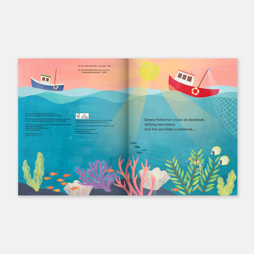 The Sea Hides a Seahorse – The Collective Book Studio